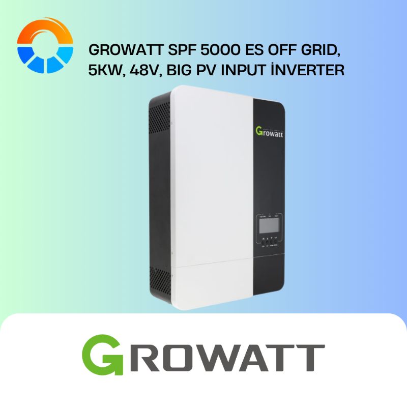 Growatt SPF 5000 ES Off Grid İnverter - enerjipaketi.com Growatt SPF 5000 ES Off Grid İnverter - enerjipaketi.com
